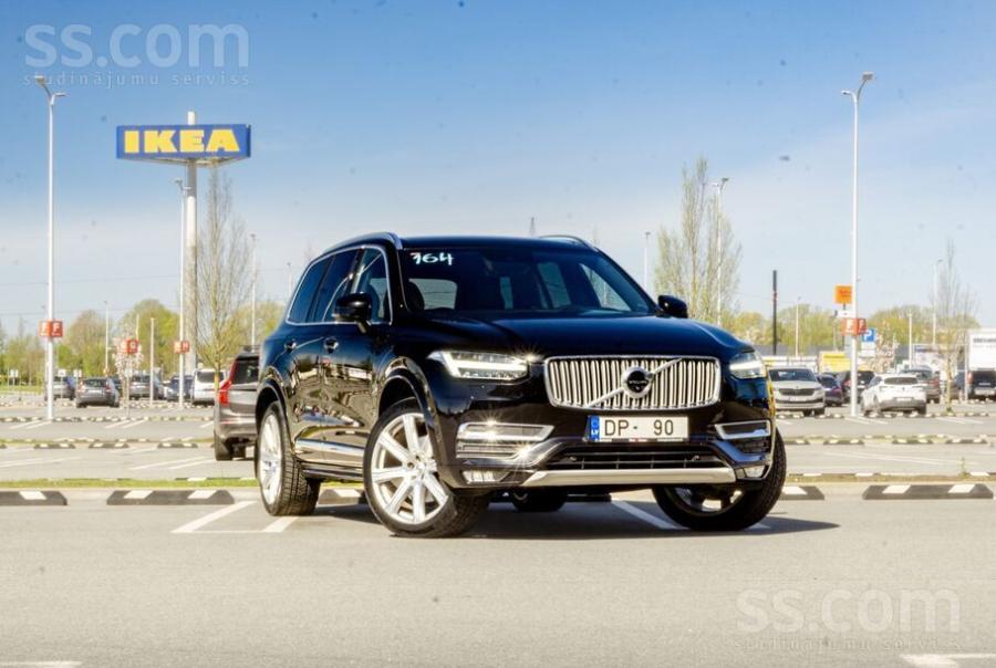 Melns Volvo XC90 2015 Rīga, ar dzinēja tilpumu 2.00 L un nobraukumu 342 tūkst. km par 15590 €, foto 3 vietnē AUTOMOTO.COM.LV