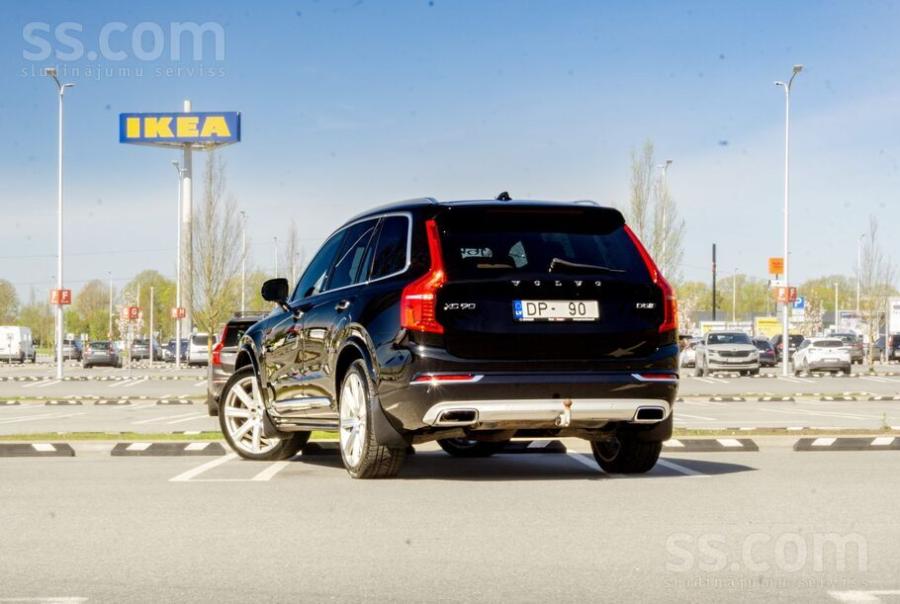 Melns Volvo XC90 2015 Rīga, ar dzinēja tilpumu 2.00 L un nobraukumu 342 tūkst. km par 15590 €, foto 8 vietnē AUTOMOTO.COM.LV