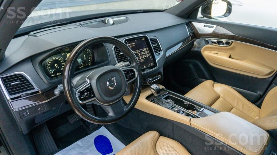 Melns Volvo XC90 2015 Rīga, ar dzinēja tilpumu 2.00 L un nobraukumu 342 tūkst. km par 15590 €, foto 10 vietnē AUTOMOTO.COM.LV