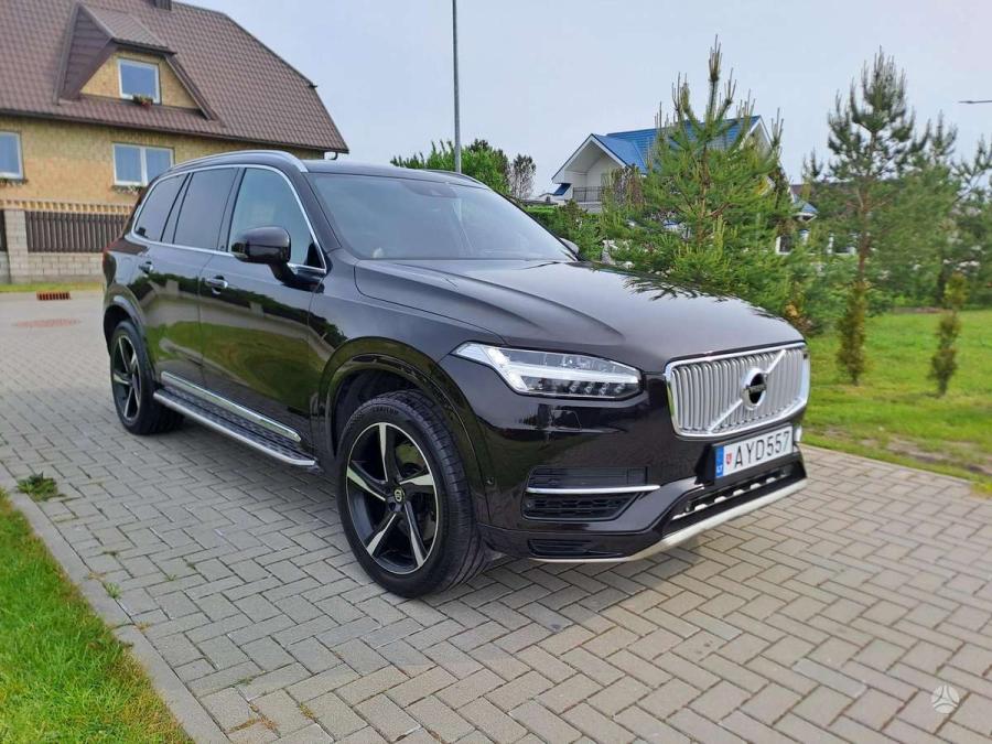 Melns Volvo XC90 2015 Klaipėda, ar dzinēja tilpumu 1.97 L un nobraukumu 258 tūkst. km par 20500 €, foto 3 vietnē AUTOMOTO.COM.LV