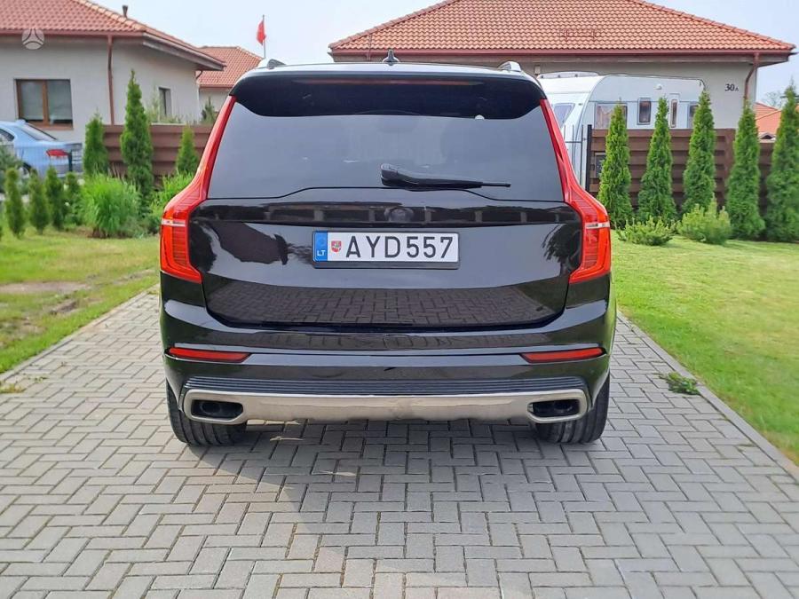 Melns Volvo XC90 2015 Klaipėda, ar dzinēja tilpumu 1.97 L un nobraukumu 258 tūkst. km par 20500 €, foto 6 vietnē AUTOMOTO.COM.LV