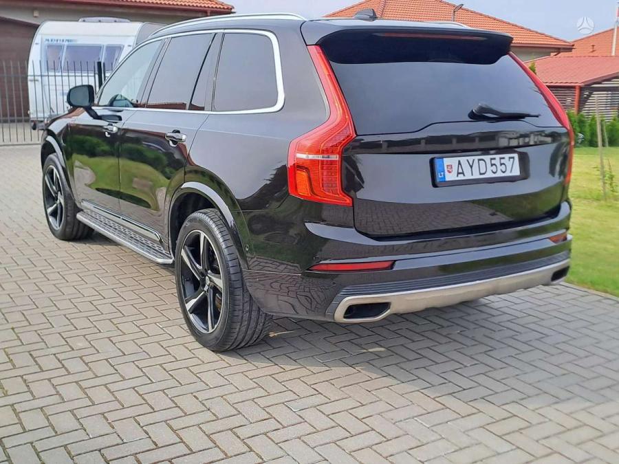 Melns Volvo XC90 2015 Klaipėda, ar dzinēja tilpumu 1.97 L un nobraukumu 258 tūkst. km par 20500 €, foto 7 vietnē AUTOMOTO.COM.LV