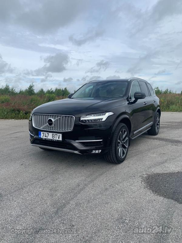 Melns Volvo XC90 2015 Tartu, ar dzinēja tilpumu 2.00 L un nobraukumu 284 tūkst. km par 18500 €, foto 3 vietnē AUTOMOTO.COM.LV