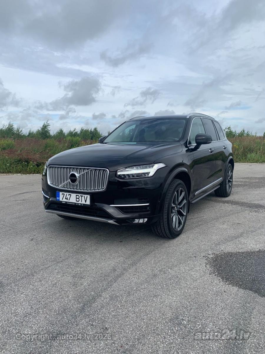 Melns Volvo XC90 2015 Tartu, ar dzinēja tilpumu 2.00 L un nobraukumu 284 tūkst. km par 18500 €, foto 4 vietnē AUTOMOTO.COM.LV