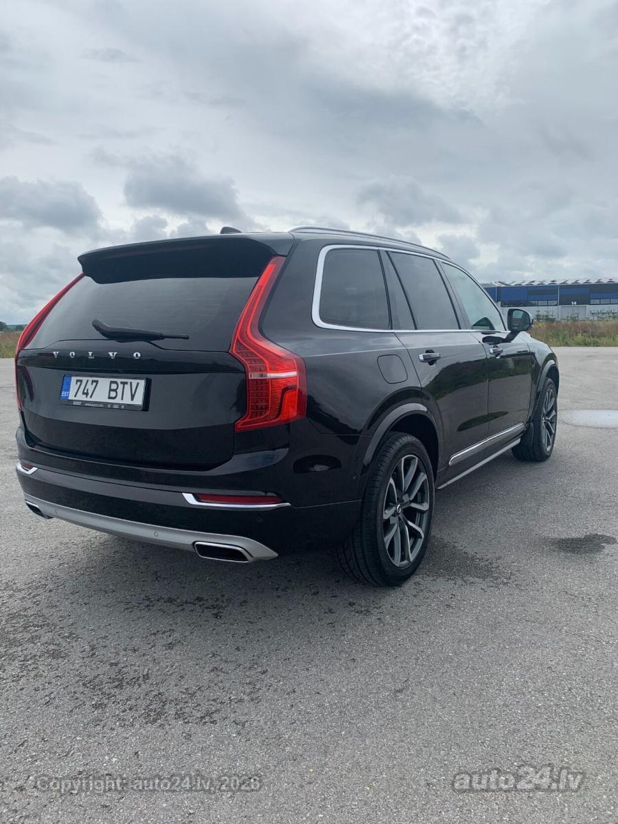 Melns Volvo XC90 2015 Tartu, ar dzinēja tilpumu 2.00 L un nobraukumu 284 tūkst. km par 18500 €, foto 6 vietnē AUTOMOTO.COM.LV