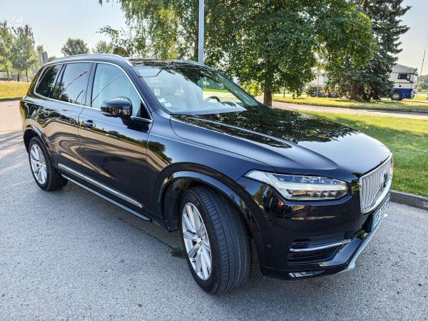 Black Volvo XC90 2015 in Taurage, with an engine capacity of 2.00 L and mileage of 300 thousand km for 17400 €, photo 7 on AUTOMOTO.COM.LV