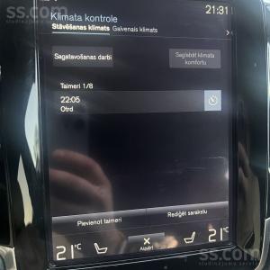 Черный Вольво ХС90 2015 в Рига, объемом двигателя 2.00 л и пробегом 286 тыс. км за 19800 €, фото 25 на AUTOMOTO.COM.LV