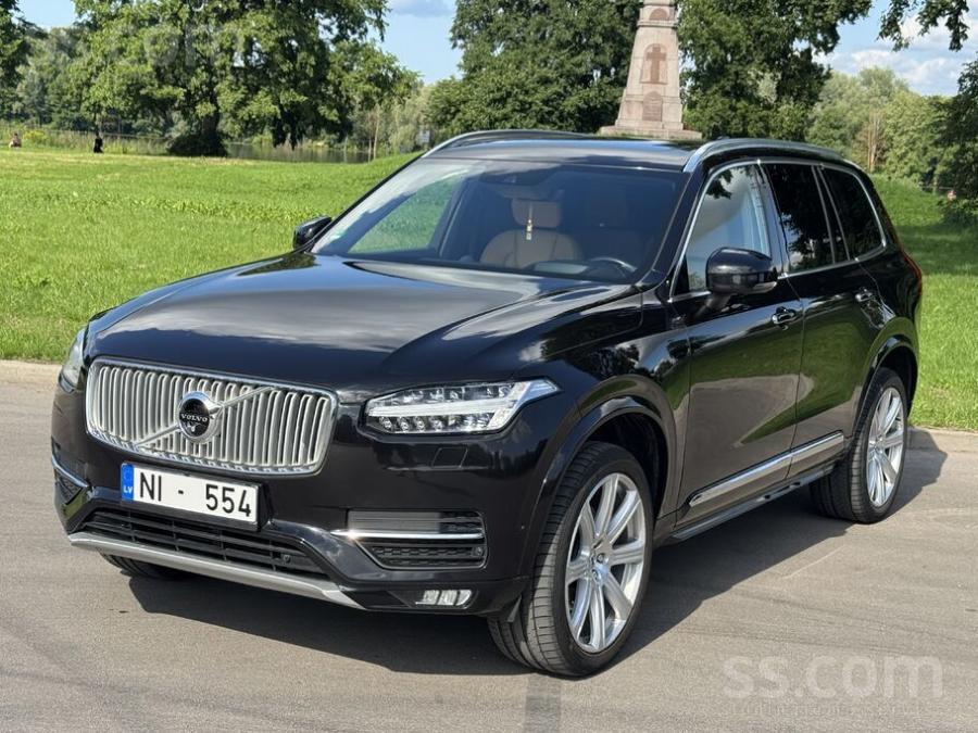 Melns Volvo XC90 2015 Rīga, ar dzinēja tilpumu 2.00 L un nobraukumu 0 tūkst. km par 18750 €, foto 1 vietnē AUTOMOTO.COM.LV