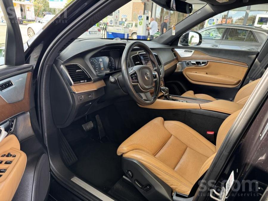 Melns Volvo XC90 2015 Rīga, ar dzinēja tilpumu 2.00 L un nobraukumu 0 tūkst. km par 18750 €, foto 6 vietnē AUTOMOTO.COM.LV