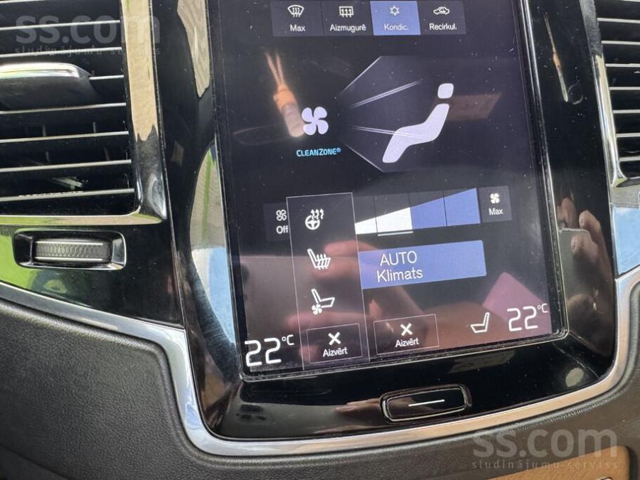 Melns Volvo XC90 2015 Rīga, ar dzinēja tilpumu 2.00 L un nobraukumu 0 tūkst. km par 18750 €, foto 21 vietnē AUTOMOTO.COM.LV
