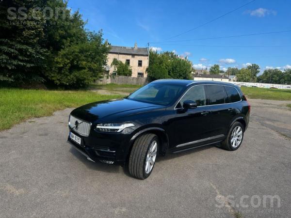 Черный Вольво ХС90 2015 в Рига, объемом двигателя 2.00 л и пробегом 246 тыс. км за 17100 €, фото 1 на AUTOMOTO.COM.LV