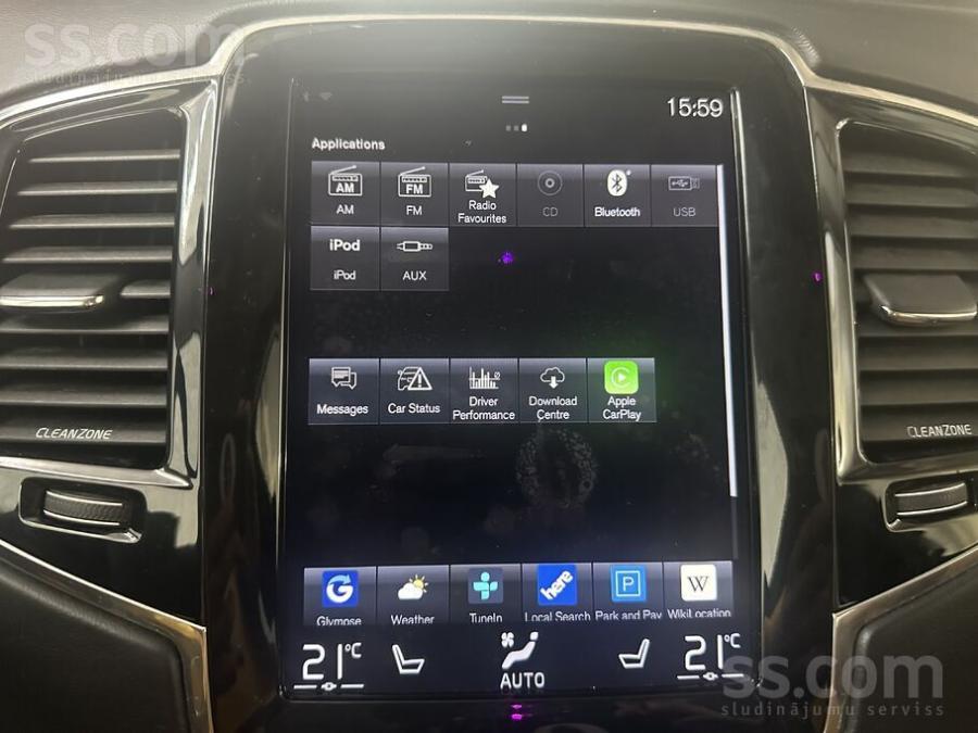 Melns Volvo XC90 2015 Rīga, ar dzinēja tilpumu 2.00 L un nobraukumu 246 tūkst. km par 17100 €, foto 15 vietnē AUTOMOTO.COM.LV