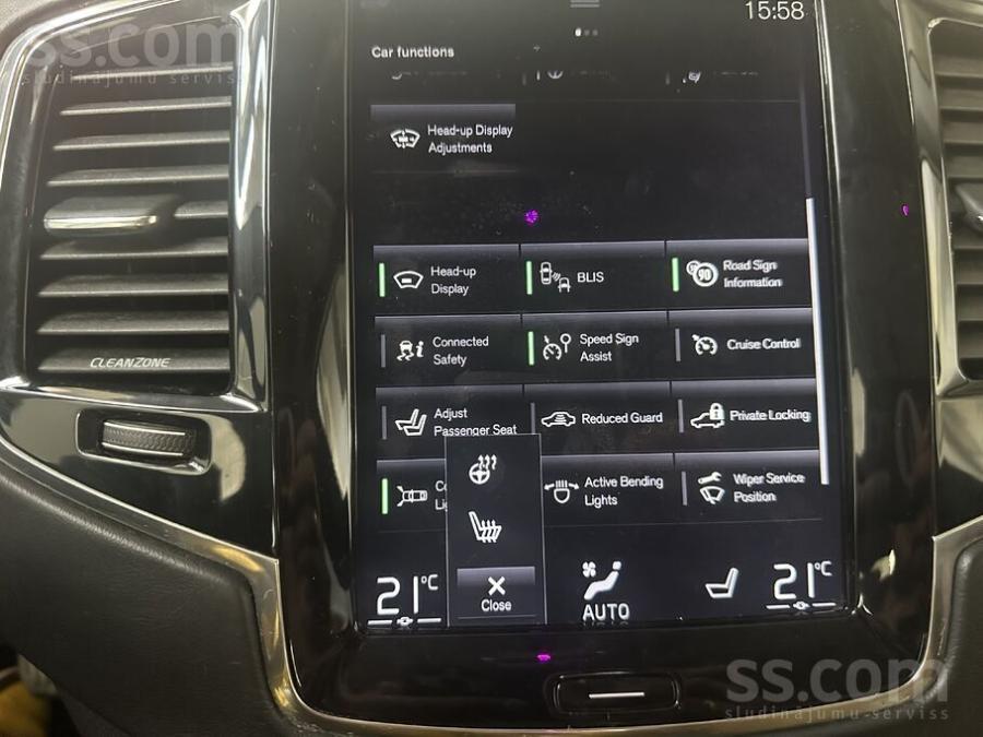 Melns Volvo XC90 2015 Rīga, ar dzinēja tilpumu 2.00 L un nobraukumu 246 tūkst. km par 17100 €, foto 17 vietnē AUTOMOTO.COM.LV
