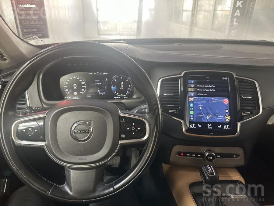 Melns Volvo XC90 2015 Rīga, ar dzinēja tilpumu 2.00 L un nobraukumu 246 tūkst. km par 17100 €, foto 19 vietnē AUTOMOTO.COM.LV