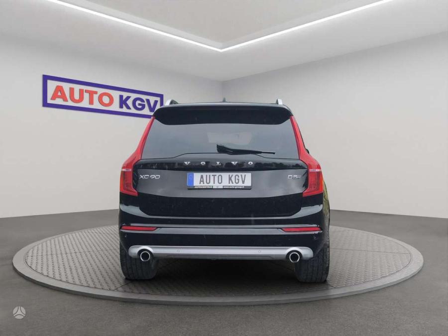 Melns Volvo XC90 2015 Viļņa, ar dzinēja tilpumu 2.00 L un nobraukumu 264 tūkst. km par 19999 €, foto 5 vietnē AUTOMOTO.COM.LV