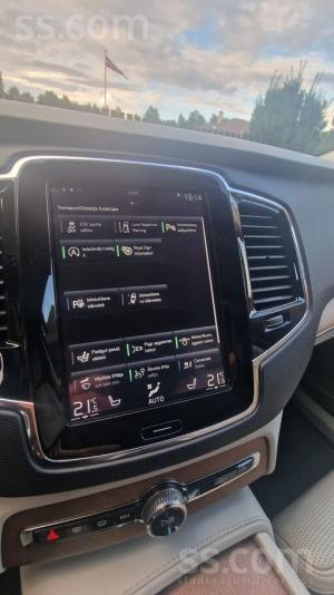 Melns Volvo XC90 2015 Rīga, ar dzinēja tilpumu 2.00 L un nobraukumu 301 tūkst. km par 14500 €, foto 7 vietnē AUTOMOTO.COM.LV