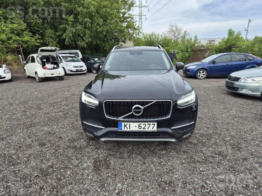 Black Volvo XC90 2016 in Riga, with an engine capacity of 2.00 L and mileage of 162 thousand km for 26590 €, photo 3 on AUTOMOTO.COM.LV