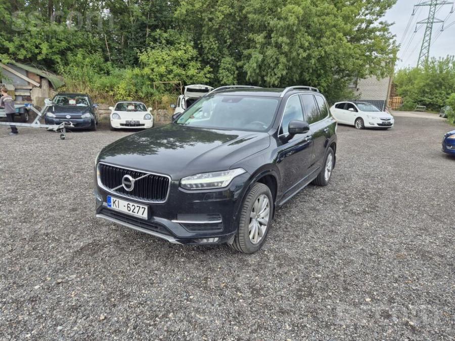 Black Volvo XC90 2016 in Riga, with an engine capacity of 2.00 L and mileage of 162 thousand km for 26590 €, photo 4 on AUTOMOTO.COM.LV