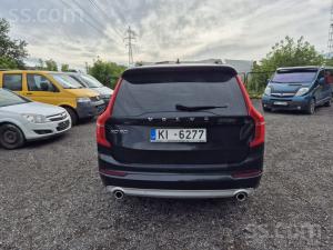 Black Volvo XC90 2016 in Riga, with an engine capacity of 2.00 L and mileage of 162 thousand km for 26590 €, photo 7 on AUTOMOTO.COM.LV