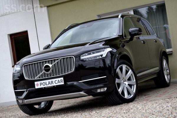 Black Volvo XC90 2016 in Tukums, with an engine capacity of 2.00 L and mileage of 278 thousand km for 23990 €, photo 1 on AUTOMOTO.COM.LV