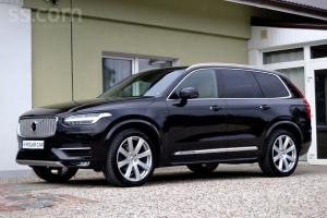 Black Volvo XC90 2016 in Tukums, with an engine capacity of 2.00 L and mileage of 278 thousand km for 23990 €, photo 6 on AUTOMOTO.COM.LV
