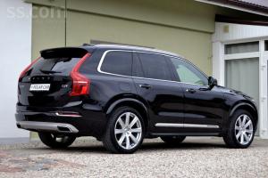 Black Volvo XC90 2016 in Tukums, with an engine capacity of 2.00 L and mileage of 278 thousand km for 23790 €, photo 8 on AUTOMOTO.COM.LV