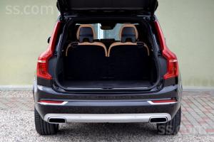 Black Volvo XC90 2016 in Tukums, with an engine capacity of 2.00 L and mileage of 278 thousand km for 23790 €, photo 32 on AUTOMOTO.COM.LV