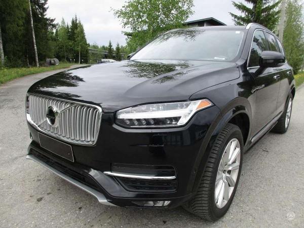 Black Volvo XC90 2016 in Klaipeda, with an engine capacity of 1.97 L and mileage of 181 thousand km for 18900 €, photo 1 on AUTOMOTO.COM.LV