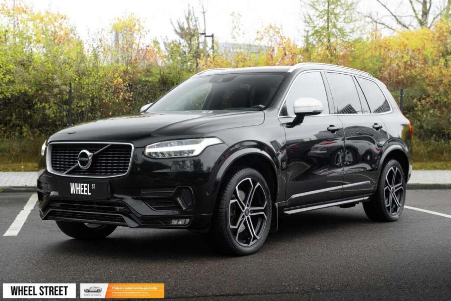 Melns Volvo XC90 2016 Viļņa, ar dzinēja tilpumu 1.97 L un nobraukumu 212 tūkst. km par 23500 €, foto 1 vietnē AUTOMOTO.COM.LV