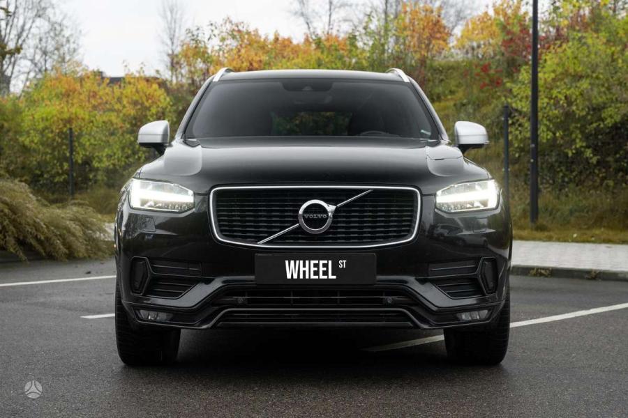Melns Volvo XC90 2016 Viļņa, ar dzinēja tilpumu 1.97 L un nobraukumu 212 tūkst. km par 23500 €, foto 9 vietnē AUTOMOTO.COM.LV
