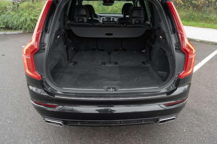 Melns Volvo XC90 2016 Viļņa, ar dzinēja tilpumu 1.97 L un nobraukumu 212 tūkst. km par 23500 €, foto 23 vietnē AUTOMOTO.COM.LV