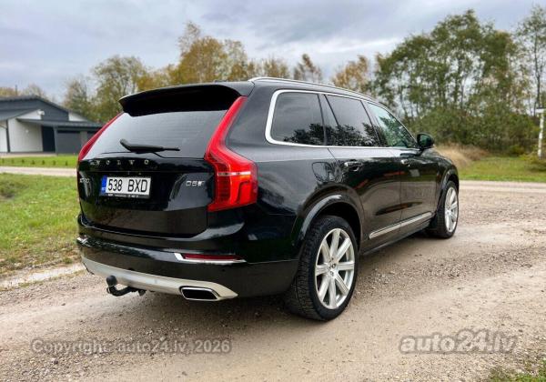 Black Volvo XC90 2016 in Tallinn, with an engine capacity of 2.00 L and mileage of 291 thousand km for 21000 €, photo 7 on AUTOMOTO.COM.LV