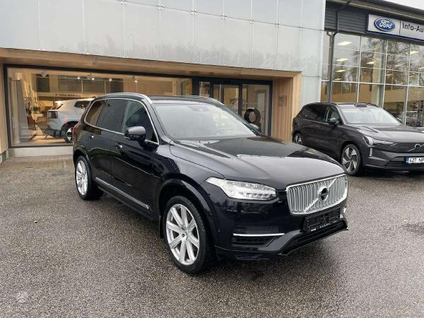 Black Volvo XC90 2016 in Parnu, with an engine capacity of 1.97 L and mileage of 144 thousand km for 24900 €, photo 2 on AUTOMOTO.COM.LV