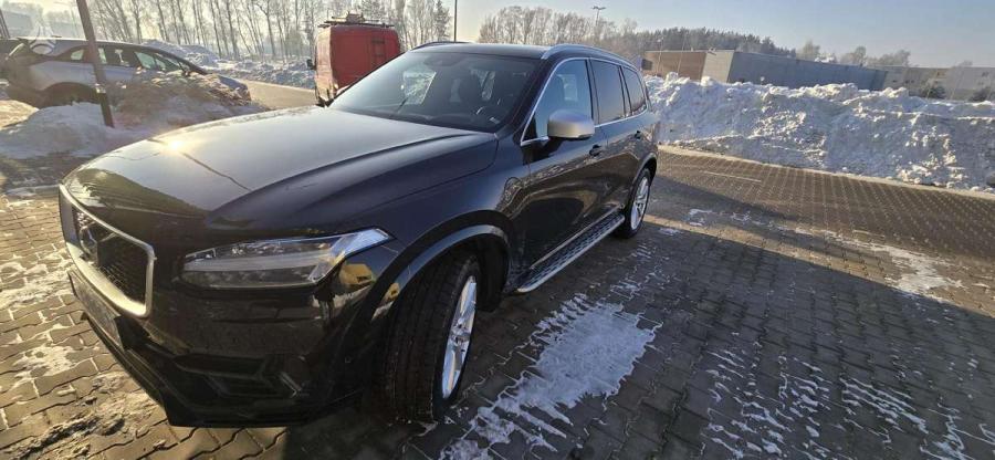 Black Volvo XC90 2016 in Vilnius, with an engine capacity of 2.00 L and mileage of 152 thousand km for 25100 €, photo 2 on AUTOMOTO.COM.LV