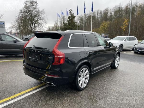 Black Volvo XC90 2016 in Tallinn, with an engine capacity of 2.00 L and mileage of 144 thousand km for 24900 €, photo 3 on AUTOMOTO.COM.LV