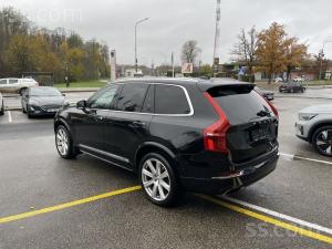 Black Volvo XC90 2016 in Tallinn, with an engine capacity of 2.00 L and mileage of 144 thousand km for 24900 €, photo 4 on AUTOMOTO.COM.LV