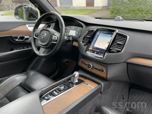 Black Volvo XC90 2016 in Tallinn, with an engine capacity of 2.00 L and mileage of 144 thousand km for 24900 €, photo 19 on AUTOMOTO.COM.LV
