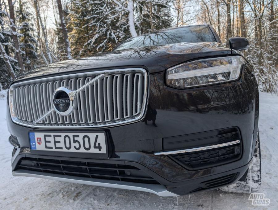 Black Volvo XC90 2016 in Kaunas, with an engine capacity of 2.00 L and mileage of 176 thousand km for 26000 €, photo 9 on AUTOMOTO.COM.LV