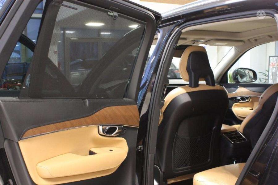 Black Volvo XC90 2016 in Vilnius, with an engine capacity of 1.97 L and mileage of 149 thousand km for 23000 €, photo 27 on AUTOMOTO.COM.LV