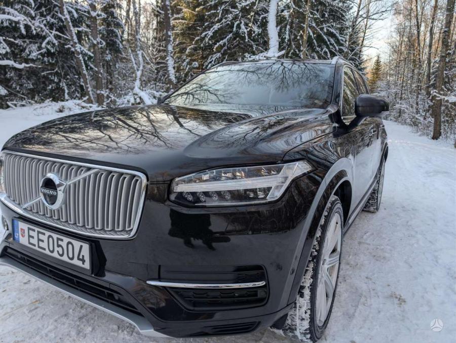 Black Volvo XC90 2016 in Kaunas, with an engine capacity of 1.97 L and mileage of 176 thousand km for 26000 €, photo 8 on AUTOMOTO.COM.LV