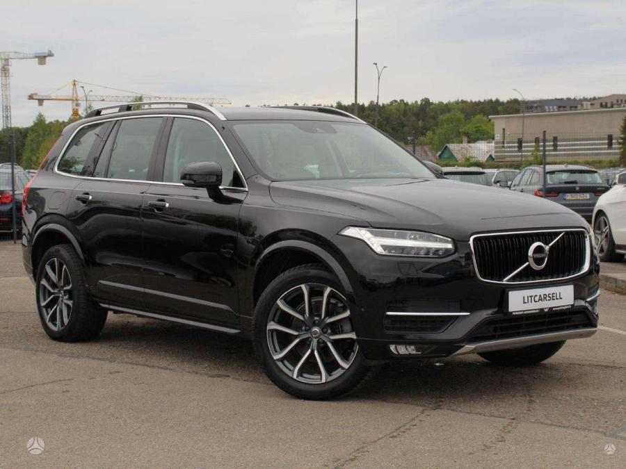 Melns Volvo XC90 2016 Viļņa, ar dzinēja tilpumu 1.97 L un nobraukumu 183 tūkst. km par 27450 €, foto 3 vietnē AUTOMOTO.COM.LV