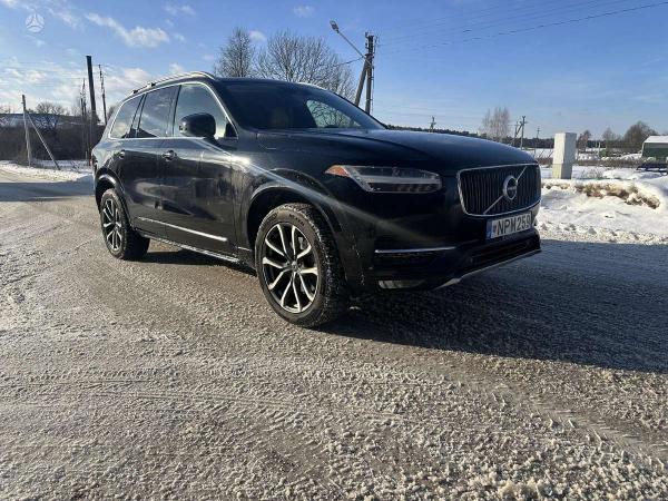 Black Volvo XC90 2016 in Kaunas, with an engine capacity of 1.97 L and mileage of 210 thousand km for 16400 €, photo 2 on AUTOMOTO.COM.LV