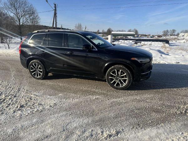 Black Volvo XC90 2016 in Kaunas, with an engine capacity of 1.97 L and mileage of 210 thousand km for 16400 €, photo 5 on AUTOMOTO.COM.LV