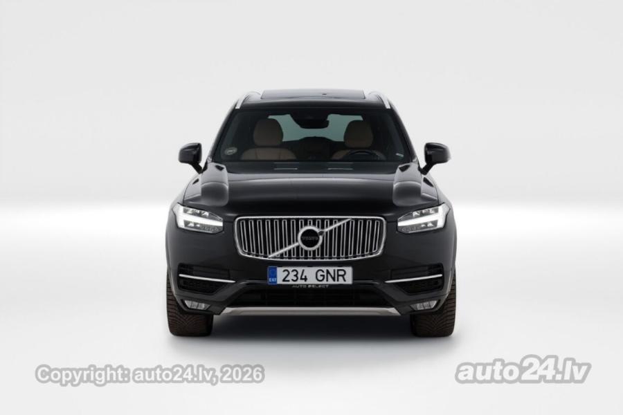 Black Volvo XC90 2016 in Tallinn, with an engine capacity of 2.00 L and mileage of 218 thousand km for 25900 €, photo 3 on AUTOMOTO.COM.LV