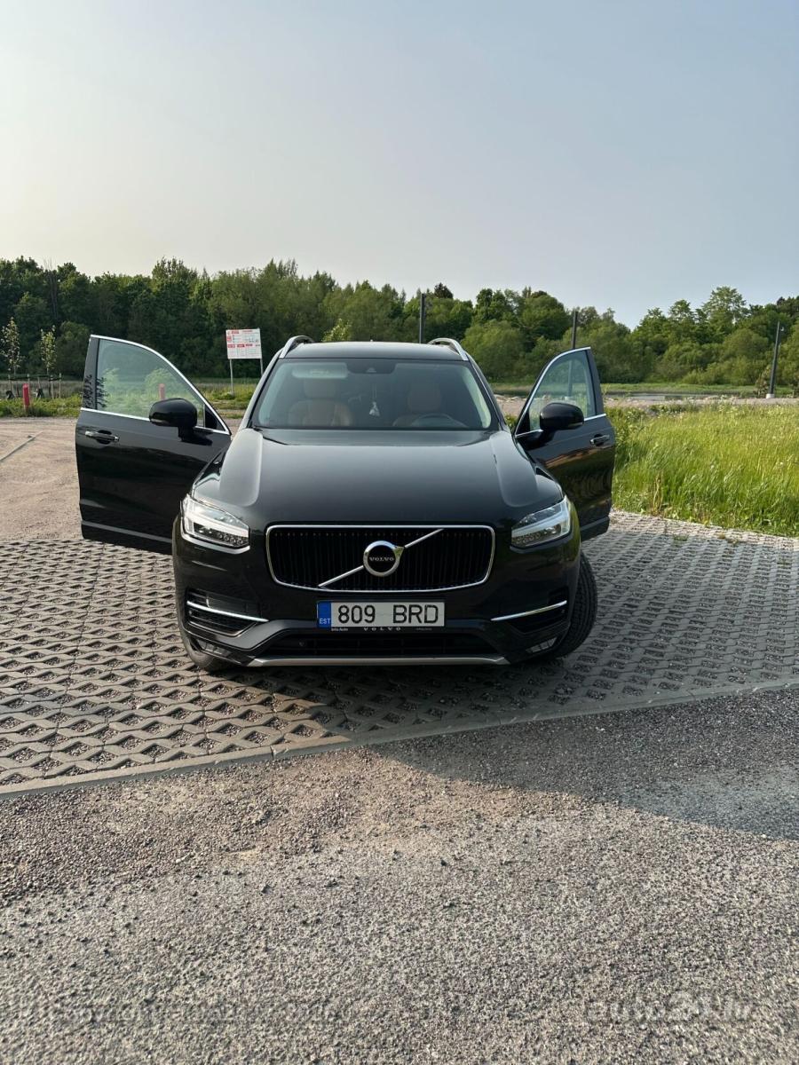 Black Volvo XC90 2016 in Parnu, with an engine capacity of 2.00 L and mileage of 278 thousand km for 23900 €, photo 17 on AUTOMOTO.COM.LV