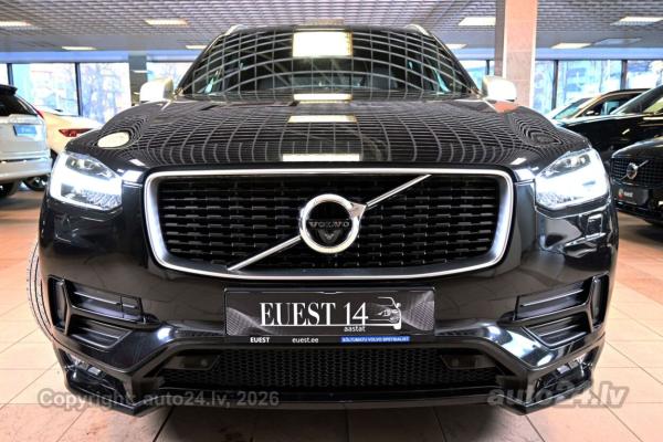 Black Volvo XC90 2016 in Tallinn, with an engine capacity of 2.00 L and mileage of 114 thousand km for 37900 €, photo 5 on AUTOMOTO.COM.LV