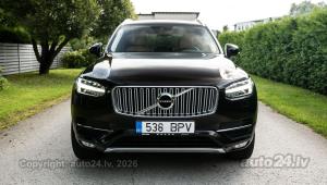 Black Volvo XC90 2016 in Tallinn, with an engine capacity of 2.00 L and mileage of 184 thousand km for 25990 €, photo 3 on AUTOMOTO.COM.LV