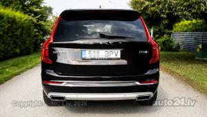 Black Volvo XC90 2016 in Tallinn, with an engine capacity of 2.00 L and mileage of 184 thousand km for 25990 €, photo 7 on AUTOMOTO.COM.LV