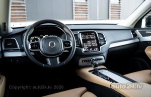 Black Volvo XC90 2016 in Tallinn, with an engine capacity of 2.00 L and mileage of 184 thousand km for 25990 €, photo 13 on AUTOMOTO.COM.LV