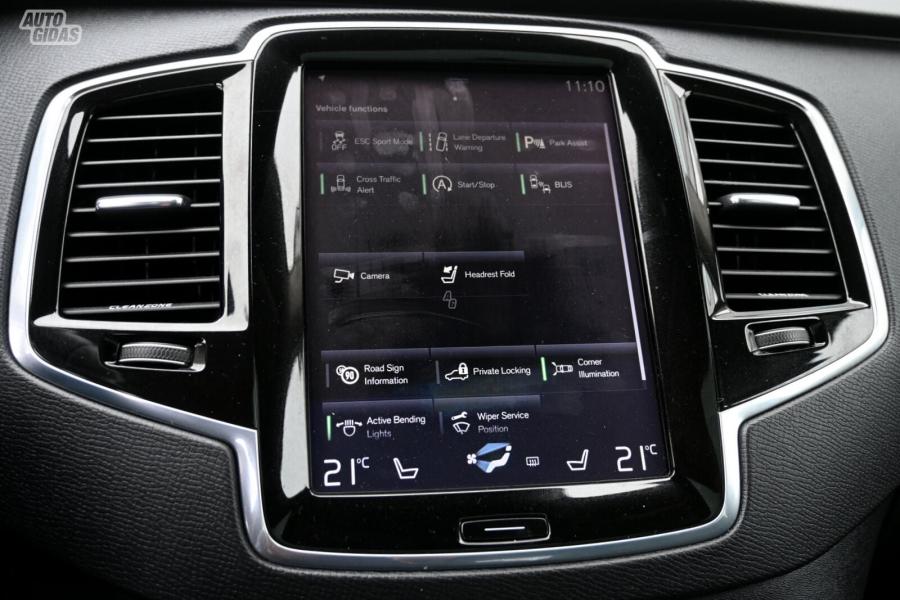 Черный Вольво ХС90 2016 в Кретинга, объемом двигателя 2.00 л и пробегом 229 тыс. км за 16499 €, фото 36 на AUTOMOTO.COM.LV